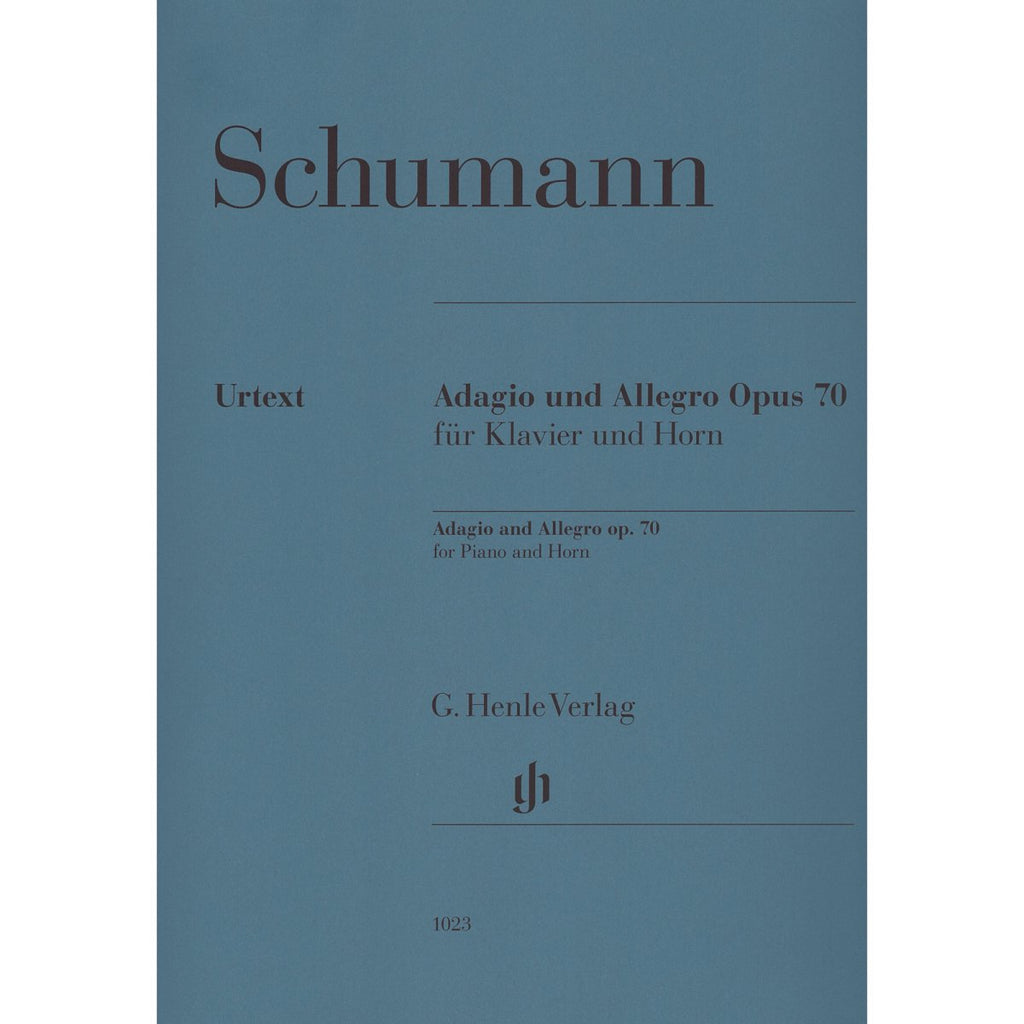 Adagio and Allegro, Op. 70 for Horn and Piano by Robert Schumann, Urte ...