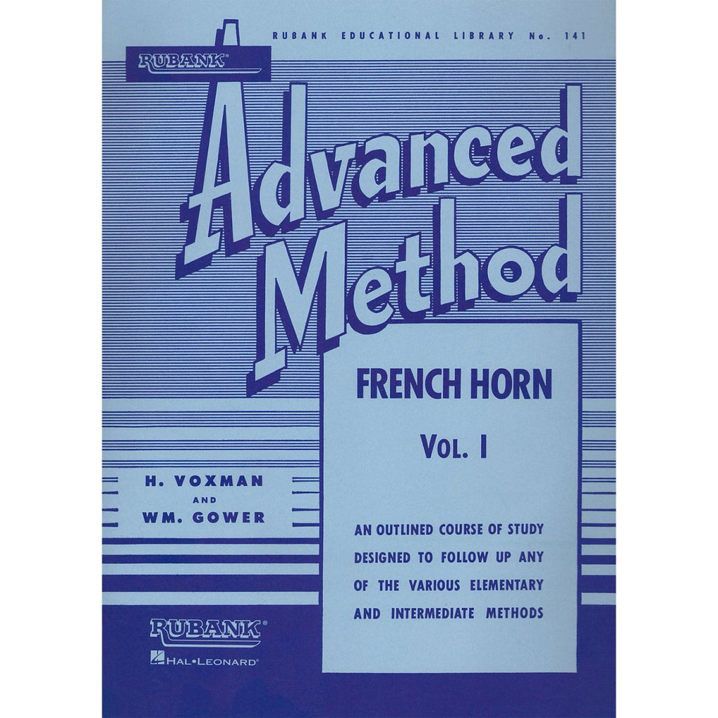 Rubank Advanced Method for French Horn in F or E-flat, Vol. 1 ...